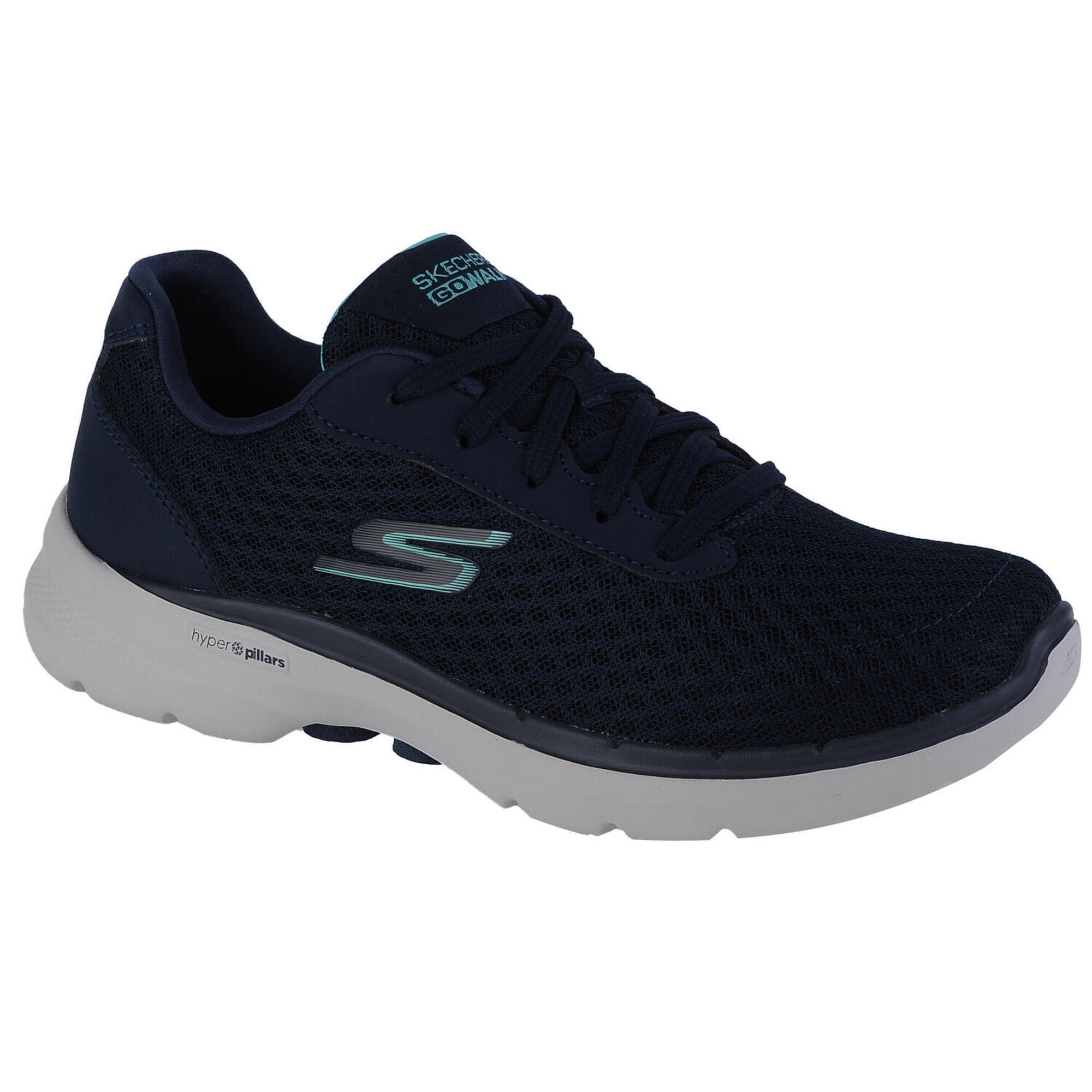 Sportschoenen voor vrouwen Skechers Go Walk 6 - Iconic Vision SKECHERS | Decathlon