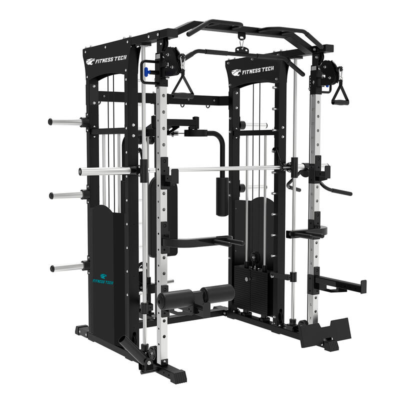 Multipower Smith Machine F28 Pro Fitness Tech FITNESS TECH | Decathlon