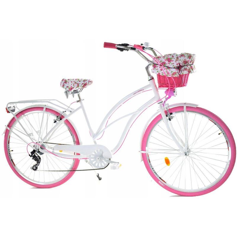 Rower Cruiser Damski Dallas Bike 28" 7spd Alu z koszem i wkładem DALLAS ...