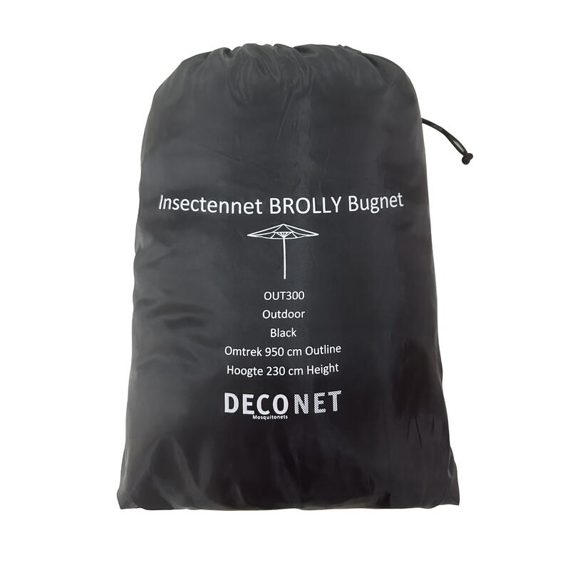 Moustiquaire Deconet Moustiquaire d'extérieur pour parasol 300cm ...