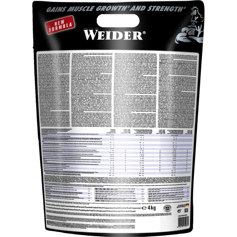 Hard gainer - Mega Mass 4000 - Chocolat 4000g WEIDER | Decathlon