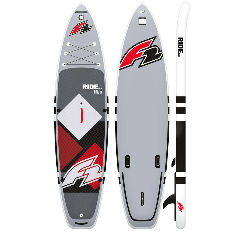 paddleboard F2 Ride WS 10'6''x32''x6'' RED F2 - Decathlon