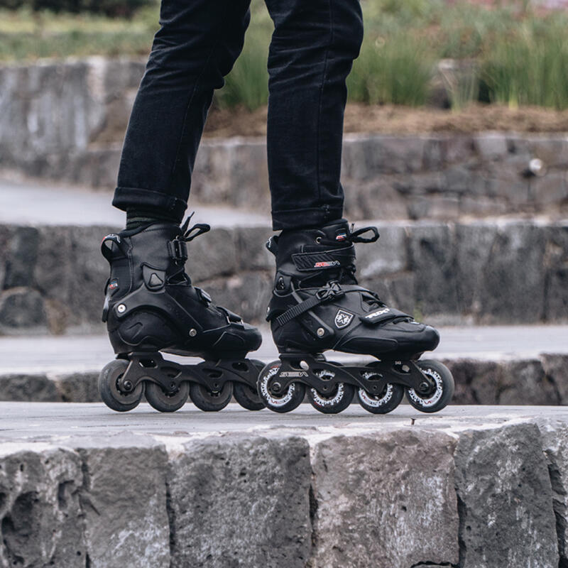 SEBA TRIX 2 80 - INLINE FREESTYLE, FITNESS & CITY SKATES - BLACK SEBA ...