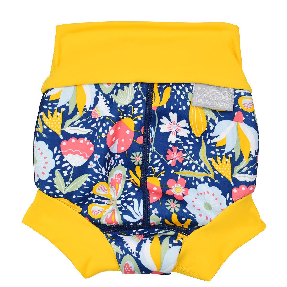 Splash About Happy Nappy Duo Reusable Swim Nappy, Garden Delight SPLASH ...