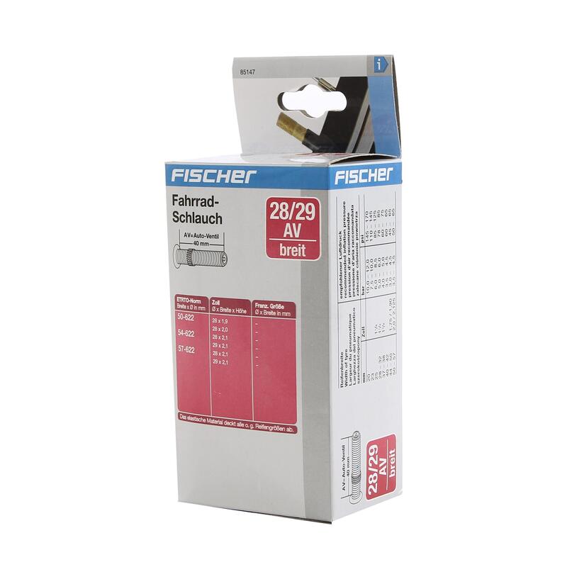 FISCHER BIKE - Camera cauciuc bicicleta 28/29 inch AV | Decathlon