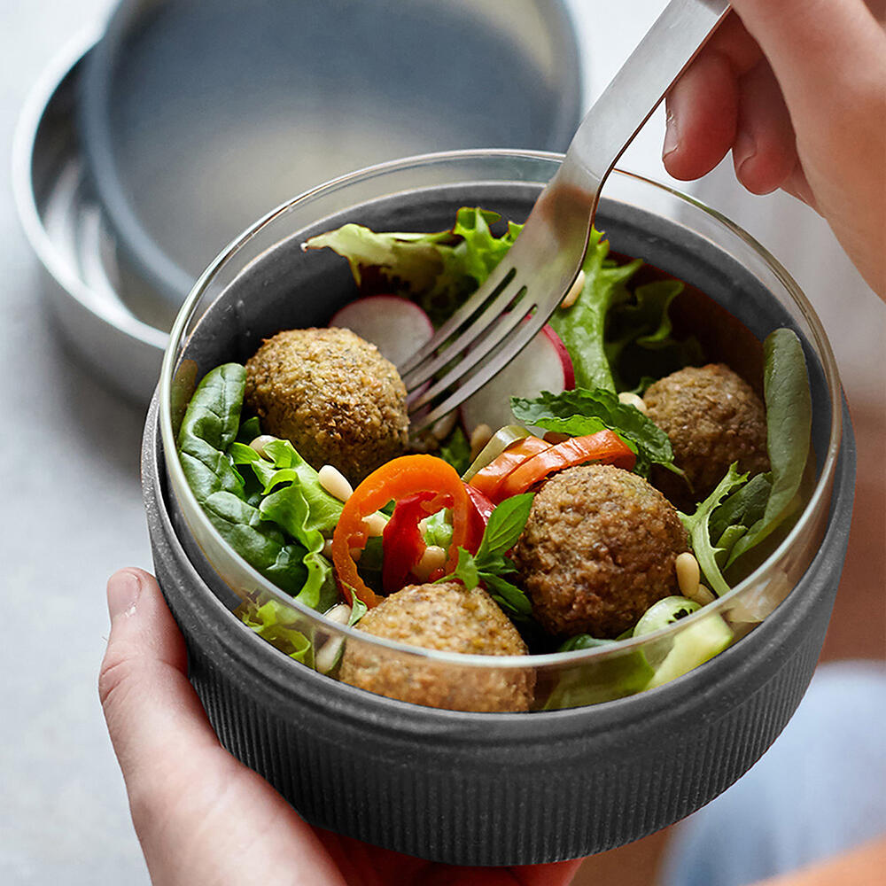Black+Blum Glass Lunch Bowl 750ml Slate BLACK + BLUM | Decathlon
