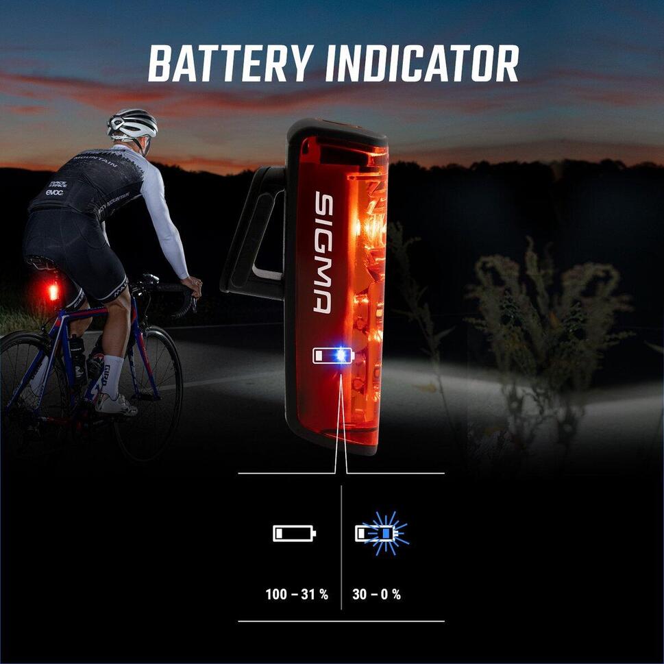 Sigma Blaze Flash Rear Brake Light SIGMA SPORT | Decathlon