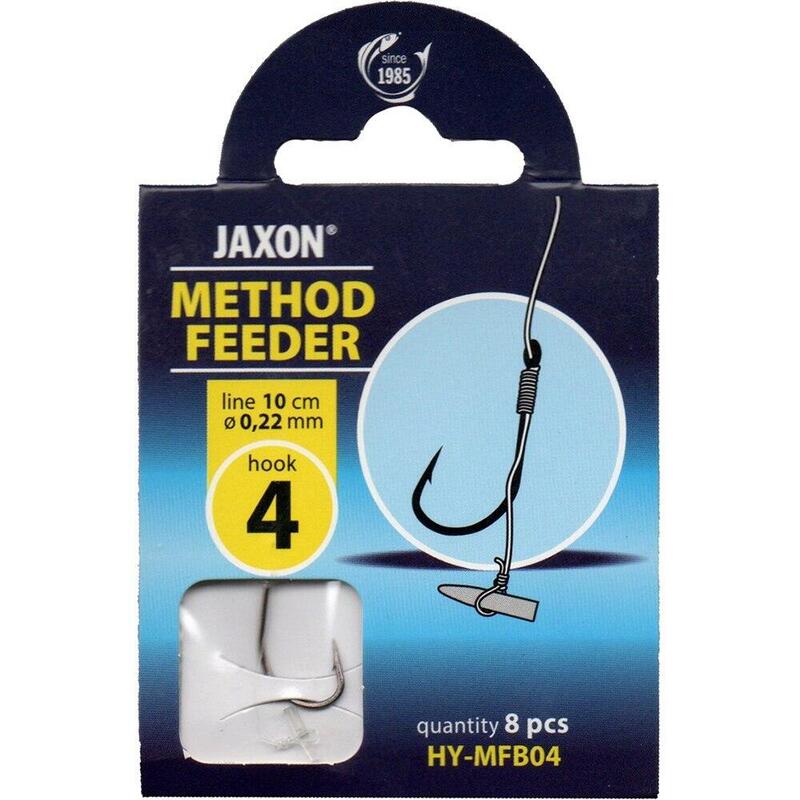 Przypon Jaxon Method Feeder MFB #4 0,22 10cm 8szt JAXON | Decathlon