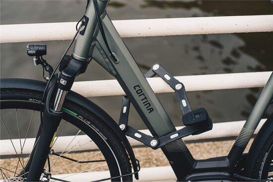 ABUS Bordo SmartX 6000A/120 - Lucchetto pieghevole nero con allarme 100 ...