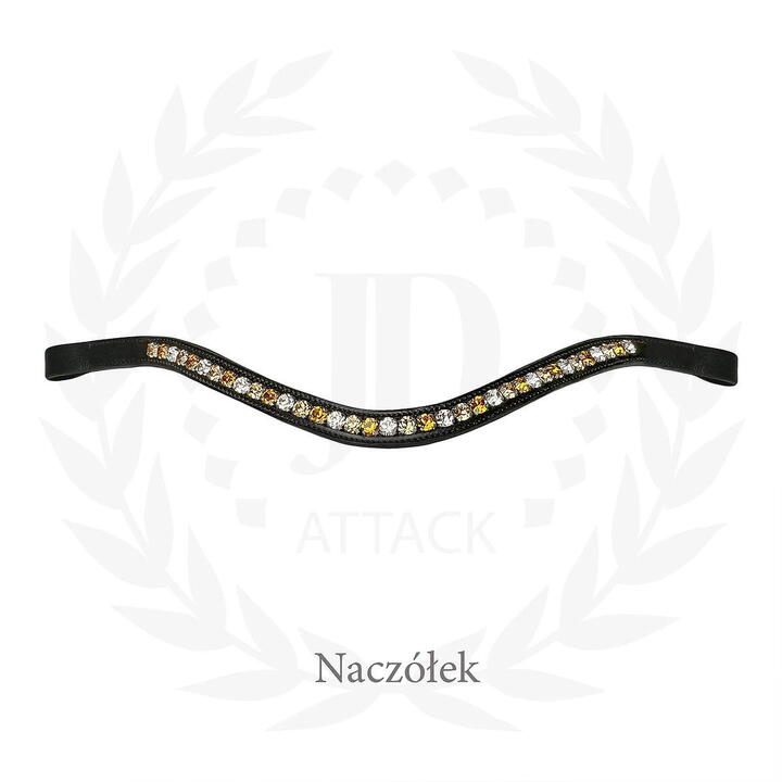 Naczółek dla konia JD ATTACK Orangeria skórzany JD ATTACK | Decathlon