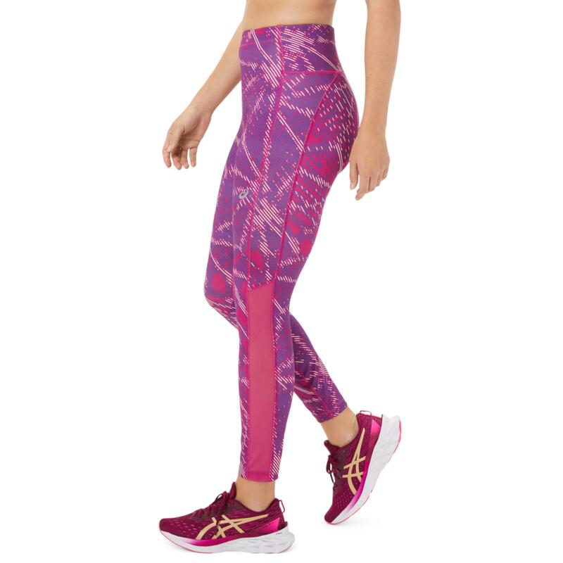 Leginsy fitness damskie ASICS Sakura AOP Tight ASICS | Decathlon