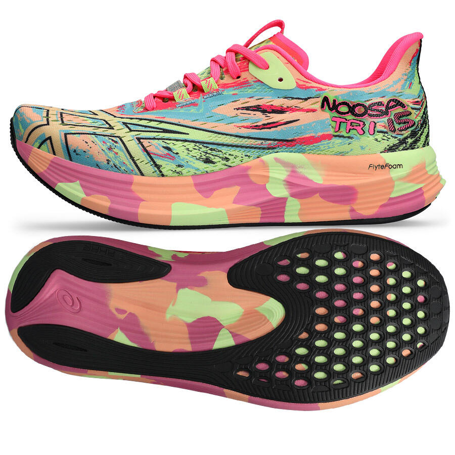 Asics Noosa Tri 15 Womens Multicolour Running Shoes | Decathlon