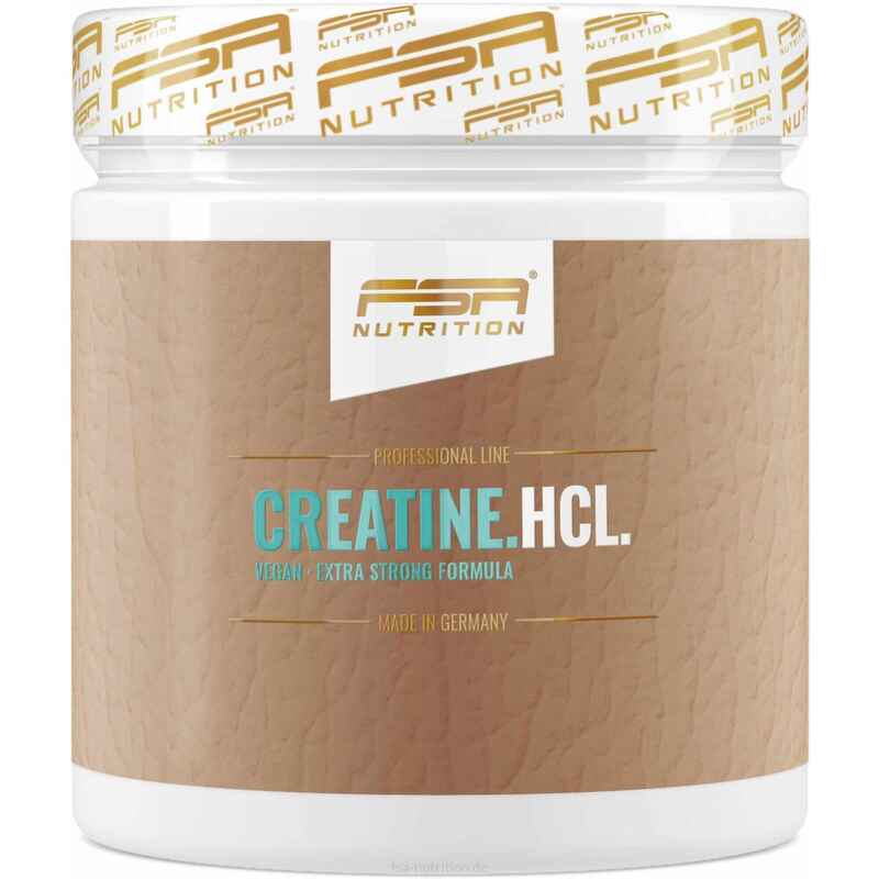 Creatin HCL - 240 Kapseln mit je 1000 mg Kreatin Hydrochlorid pro ...