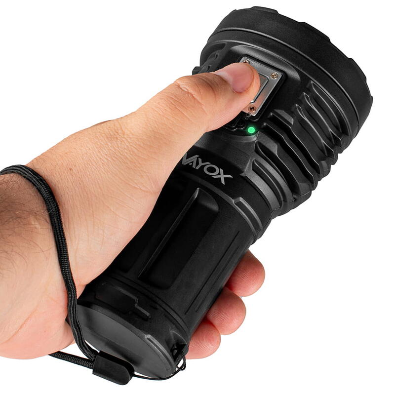 Ruční reflektor VA0114 s bočním světlem 600lm VAYOX - Decathlon