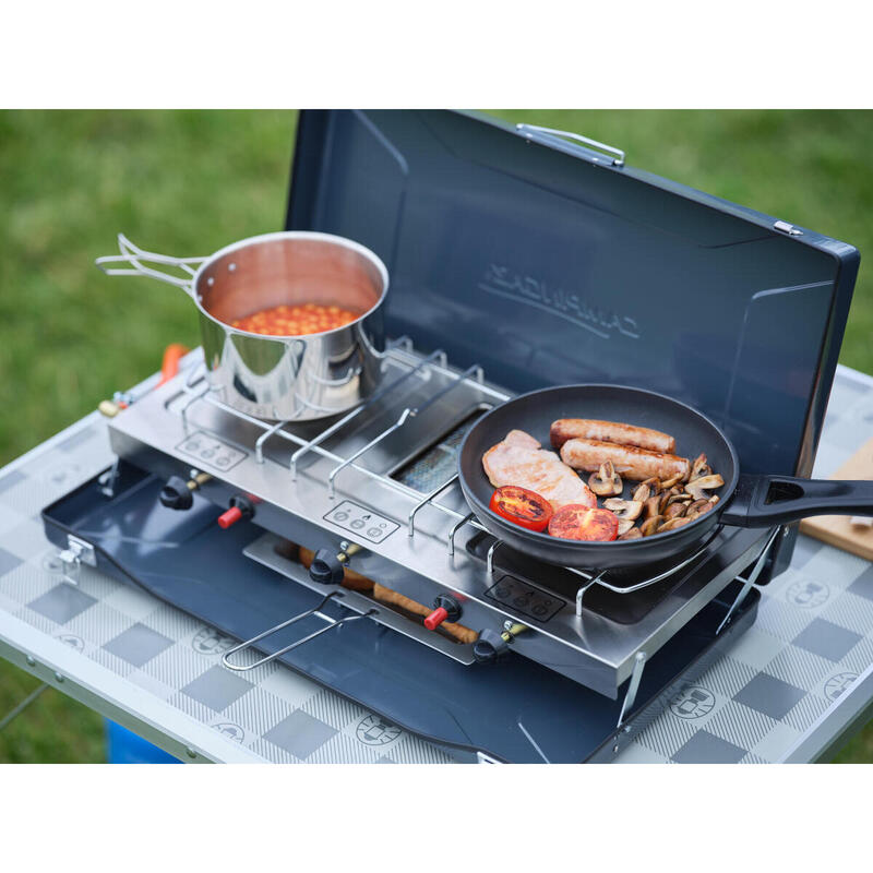 Campingaz Camping Chef DLX Stainless Infrared Gas Stove CAMPINGAZ ...