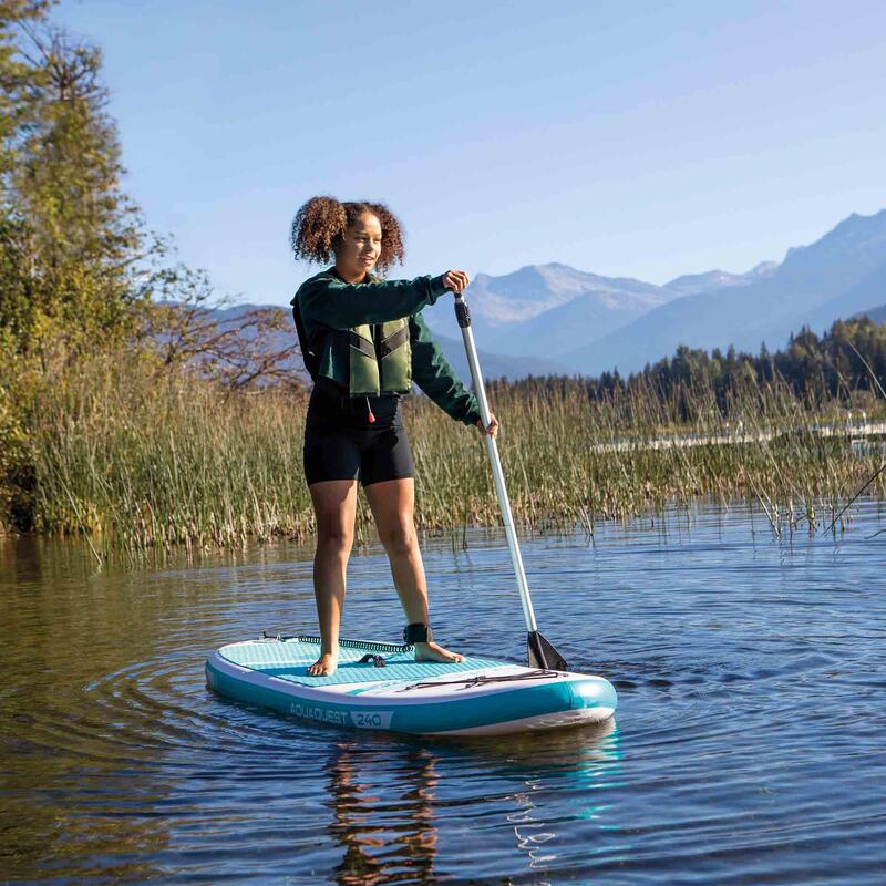 PACK PADDLE GONFLABLE INTEX QUEST 240 8.0 PETIT GABARIT ENFANT/ADO (max ...