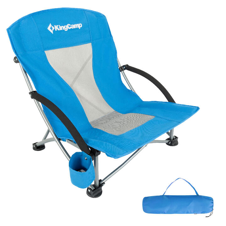 Chaise de camping longue plage pliante Faible 136kg KINGCAMP | Decathlon