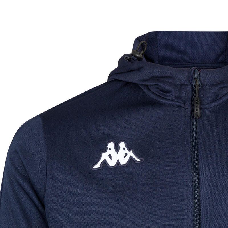 Veste à capuche manches longues garçon Telve bleu KAPPA | Decathlon