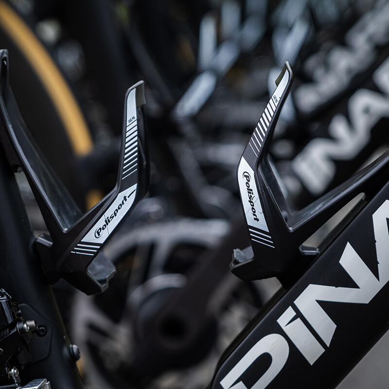 Porta-Bidon PRO Noir et Fluo POLISPORT | Decathlon