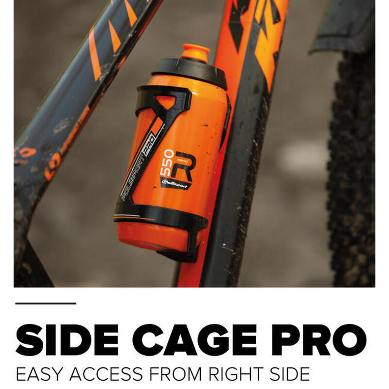 PORTE BIDON LATÉRAL PRO NOIR POLISPORT | Decathlon