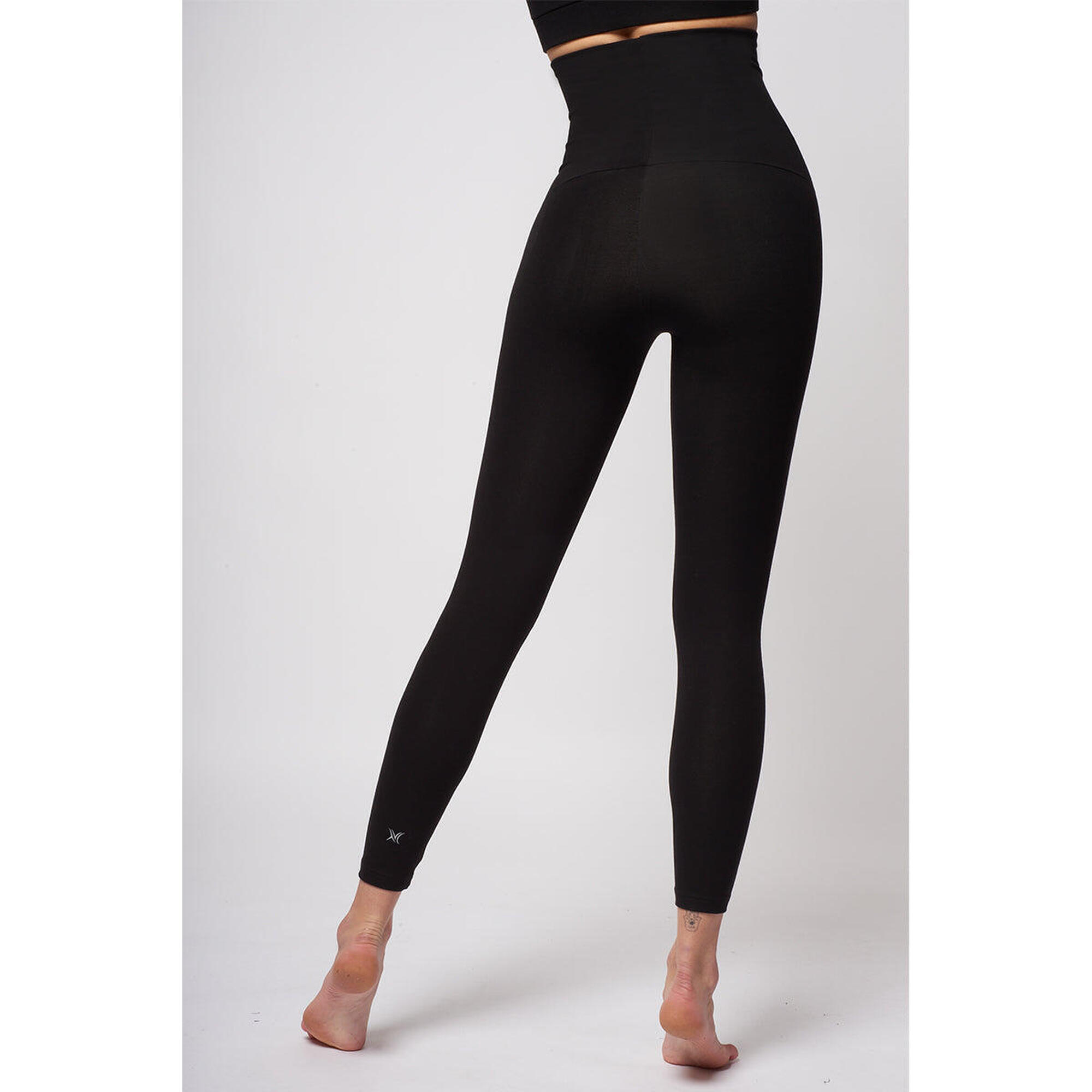 Extra Strong Compression Leggings with High Waisted Tummy Control Long ...