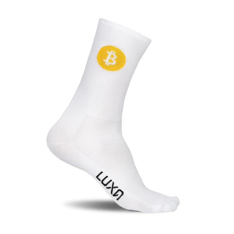 Skarpety Rowerowe Luxa z Logiem Bitcoin LUXA | Decathlon