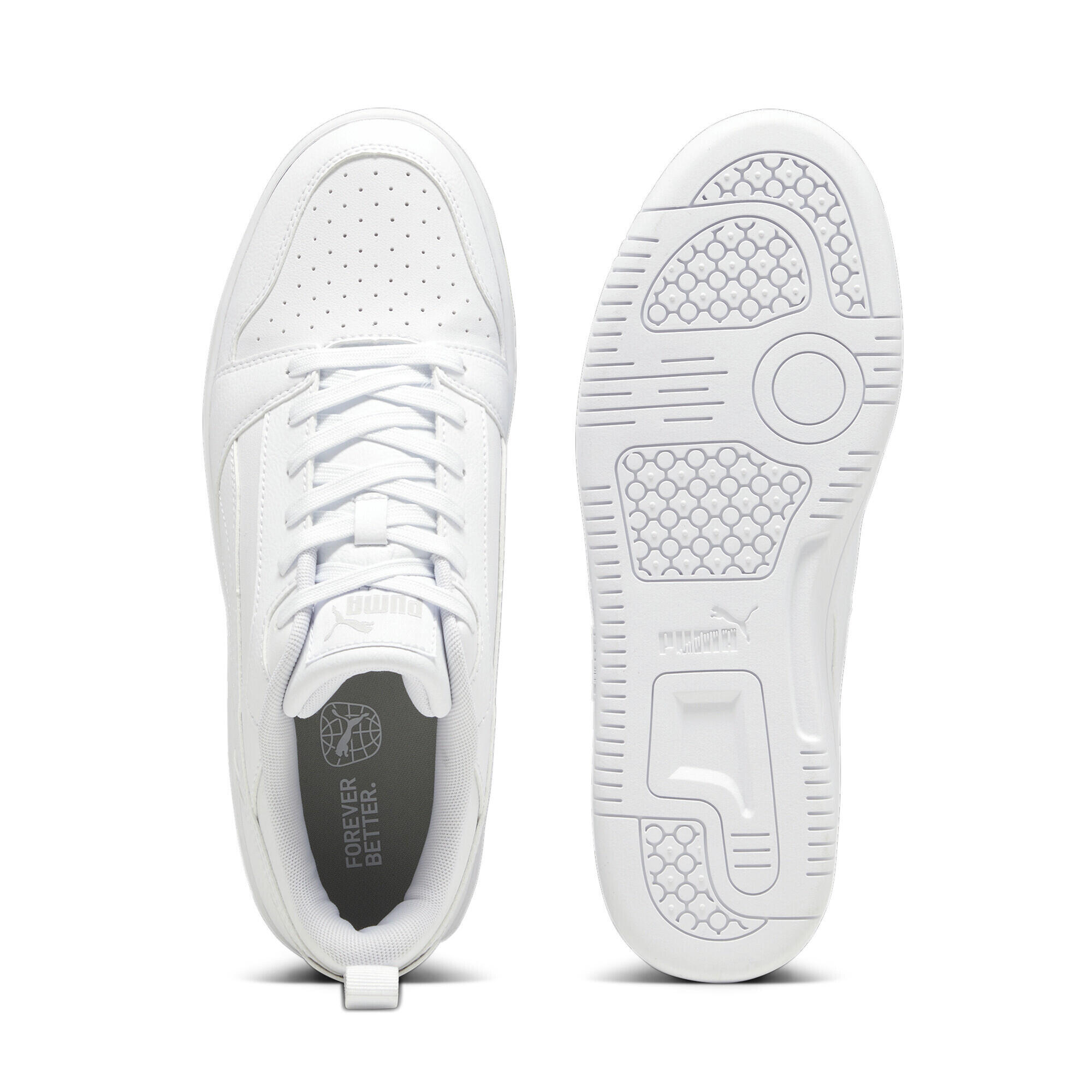 Rebound V6 Low sneakers PUMA White Cool Light Gray PUMA | Decathlon