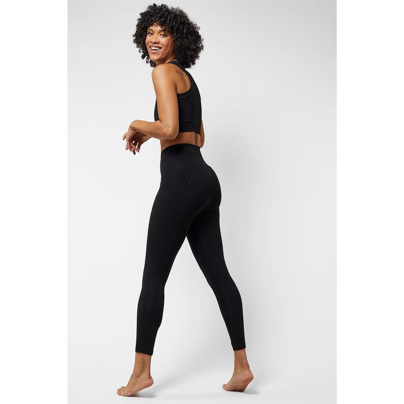 Extra Strong Compression Outer-Thigh Smoothing Leggings with Tummy ...