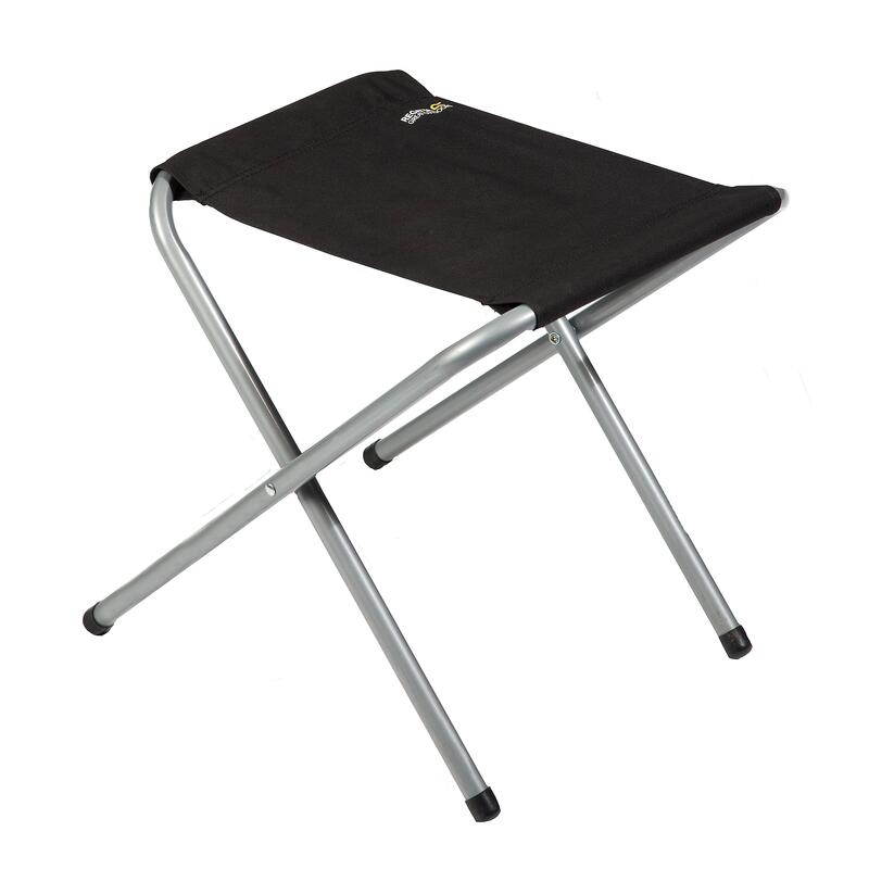 Tabouret pliant de camping MARCOS (Noir/Gris) REGATTA | Decathlon