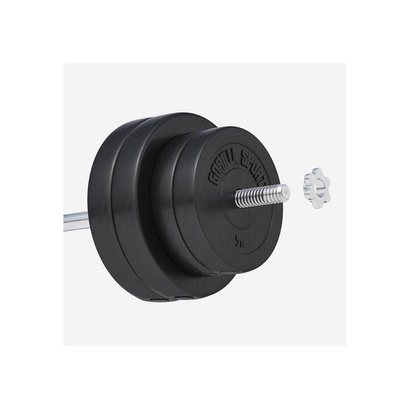 GORILLA SPORTS DISQUE DE MUSCULATION PLASTIQUE GORILLA SPORTS ...