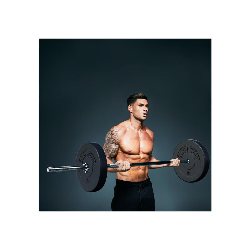 DISQUE DE MUSCULATION PLASTIQUE | DIAM 31MM | AU CHOIX DE 1,25KG À 15KG ...