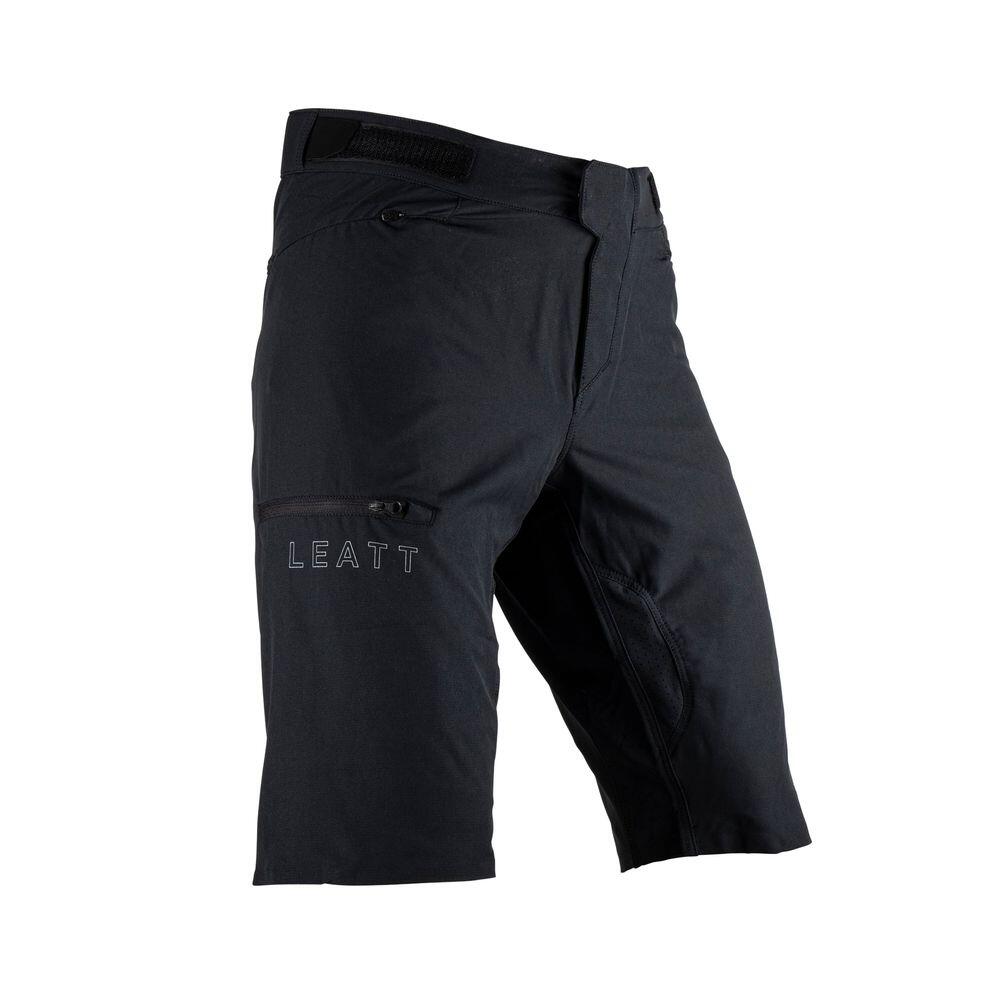 Pantaloncini Ciclismo Uomo MTB 1.0 Trail Nero LEATT | Decathlon