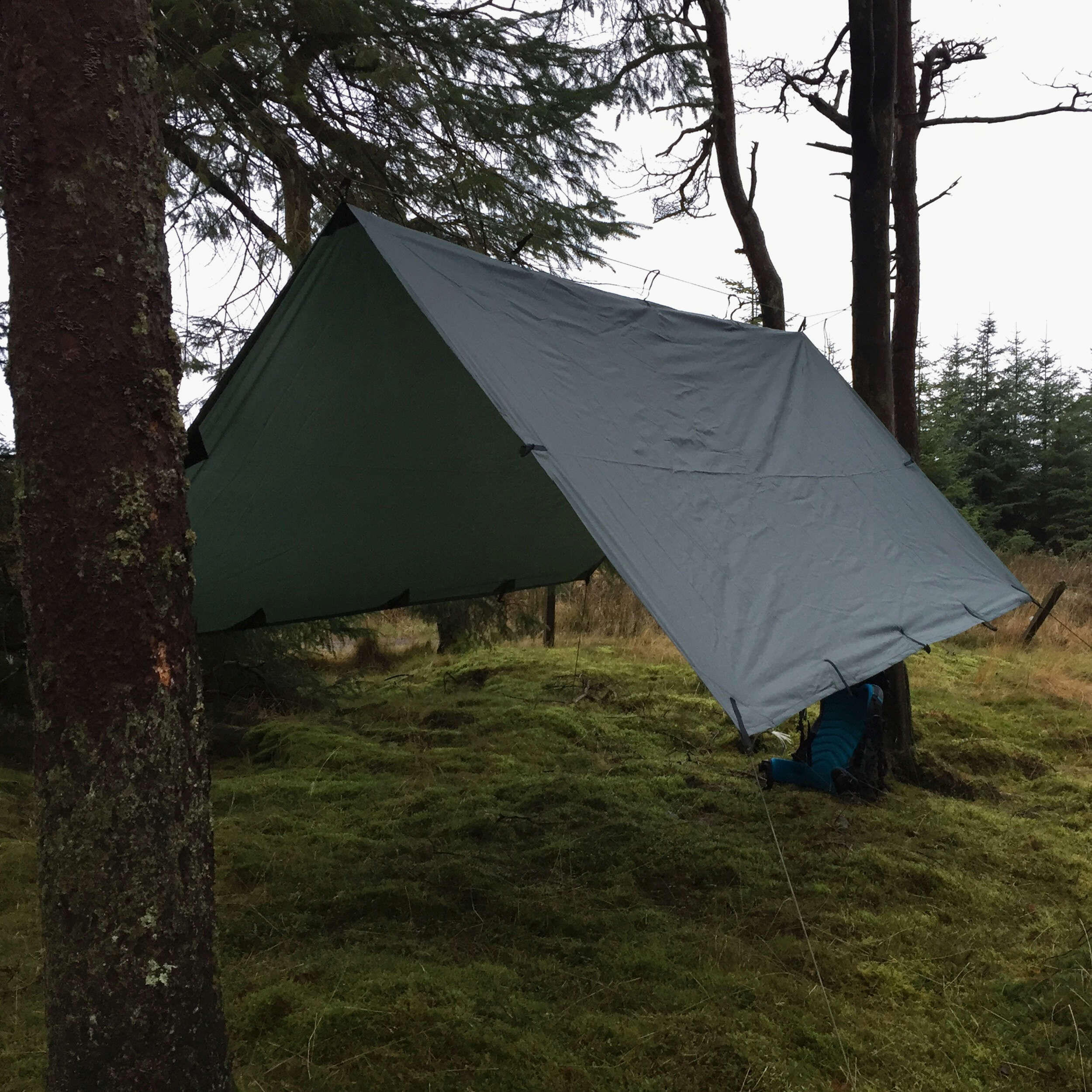 Lomo 3m x 3m bushcraft Tarp | Decathlon