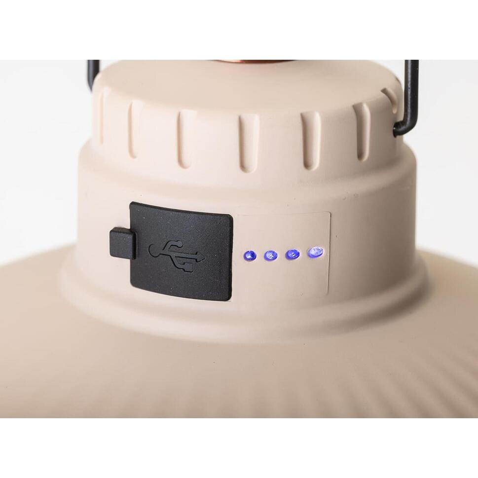 SKANDIKA Retro camping lamp met powerbank Soroya - LED-Lamp – Buiten ...