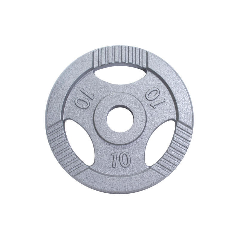 Gewicht - Halterschijf - 10 kg - Gripper Gietijzer - 50/51 mm | GORILLA ...