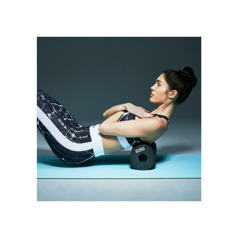 Rodillo Fascia Gorilla Sports Negro 29 cm | Decathlon