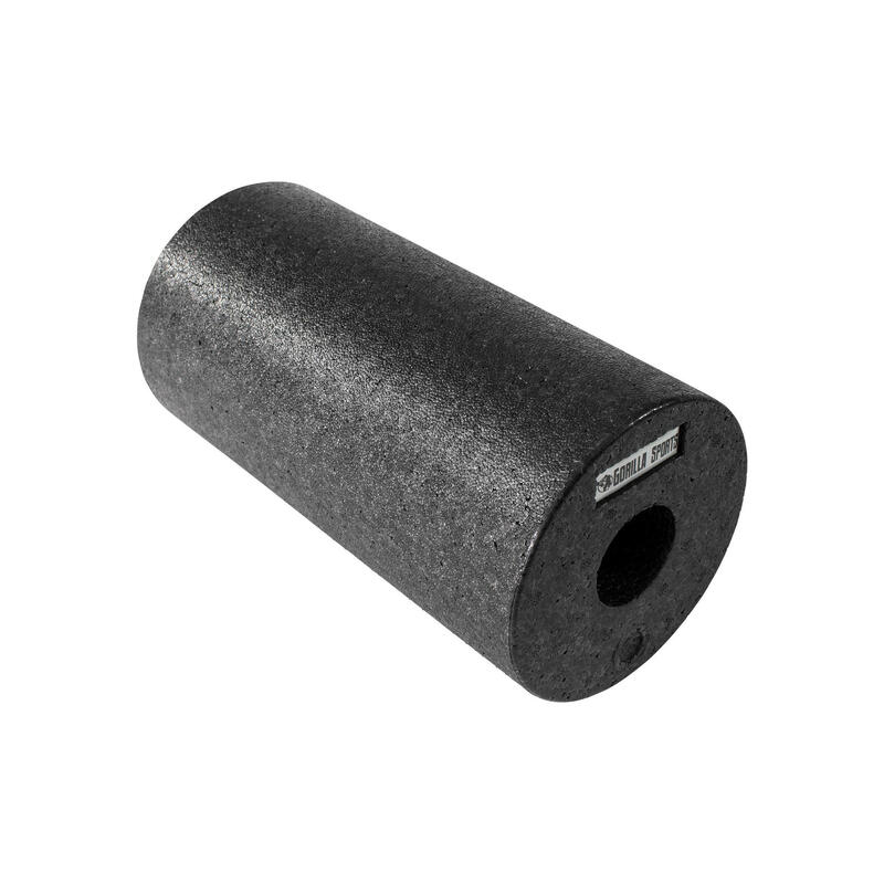 Rodillo Fascia Gorilla Sports Negro 29 cm | Decathlon