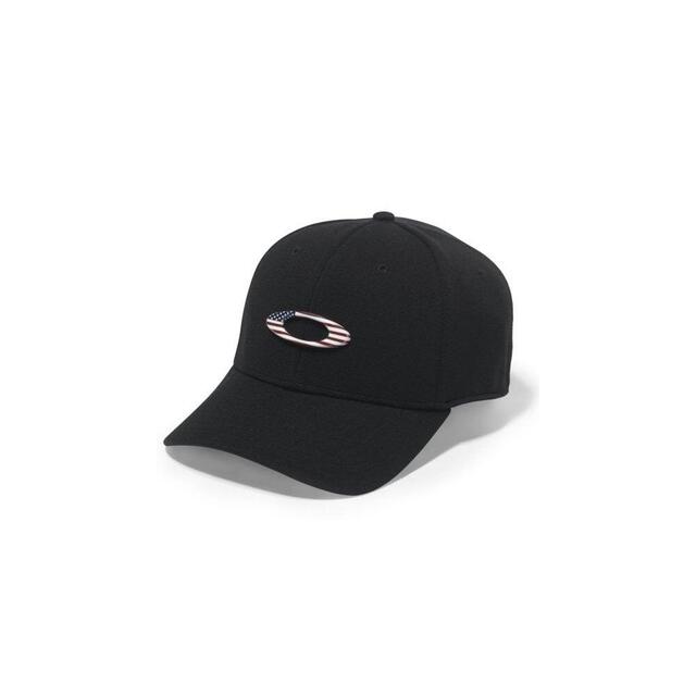 Oakley TINCAN CAP - Black/American Flag | Decathlon