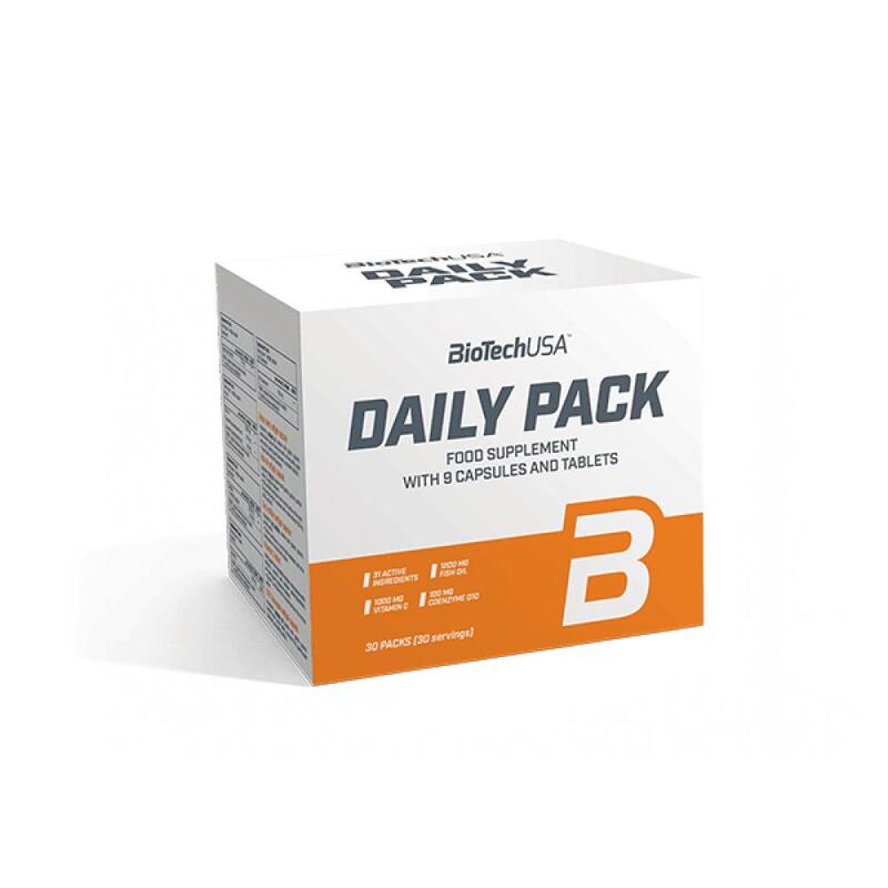 Vitaminas Daily Pack 30 Packs - Biotech USA | Decathlon