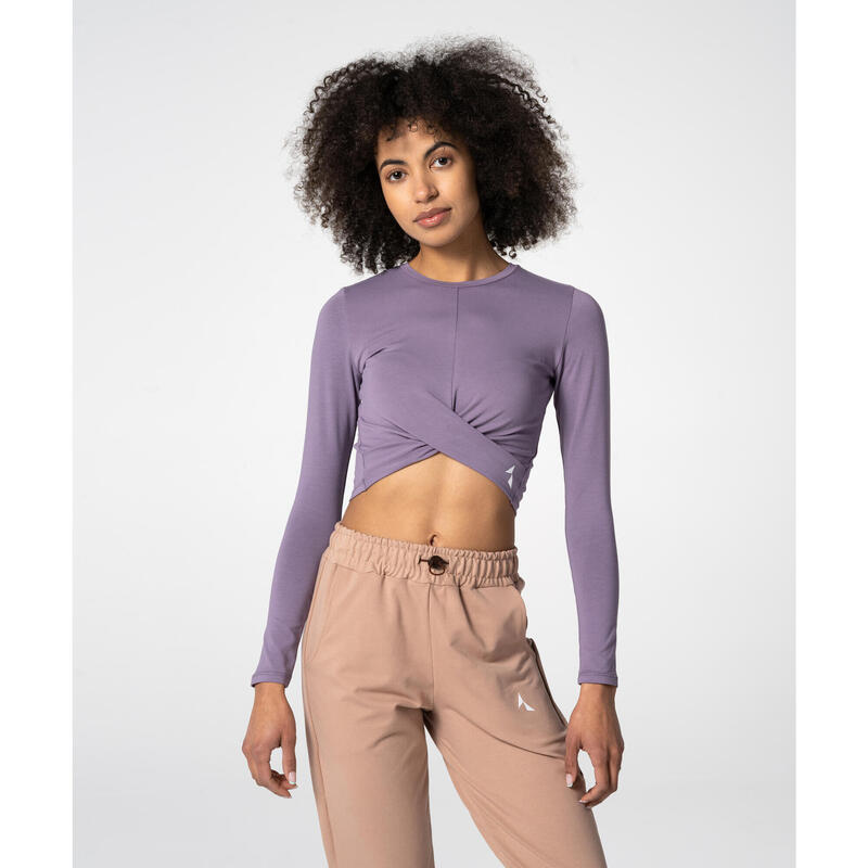 Gaia sporttop met lange mouwen voor dames | CARPATREE | Decathlon.nl