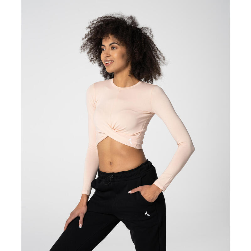 Gaia sporttop met lange mouwen voor dames | CARPATREE | Decathlon.nl
