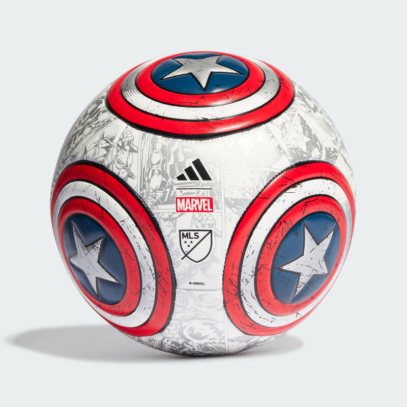 Ballon d'entraînement Marvel MLS Captain America ADIDAS | Decathlon