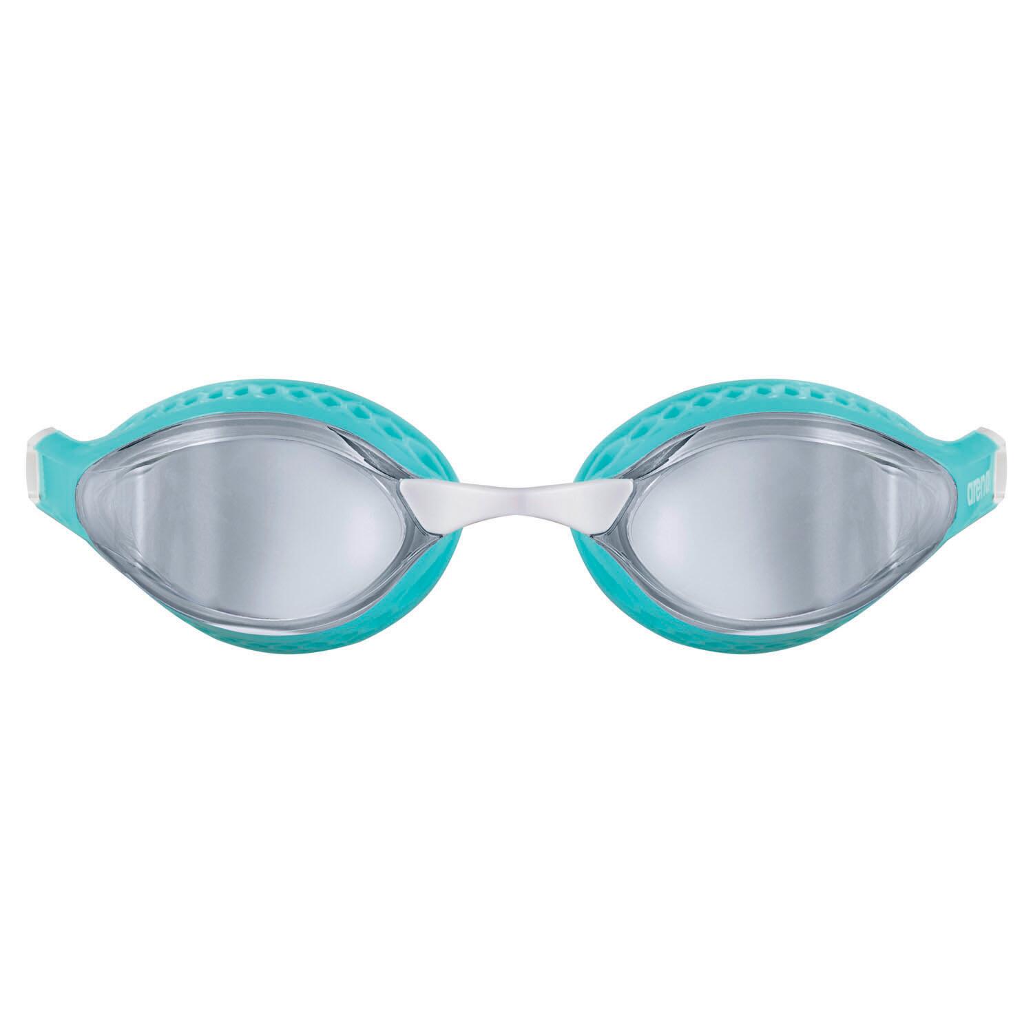 Arena Airspeed Mirrored Goggles - Silver/ Turquoise ARENA | Decathlon
