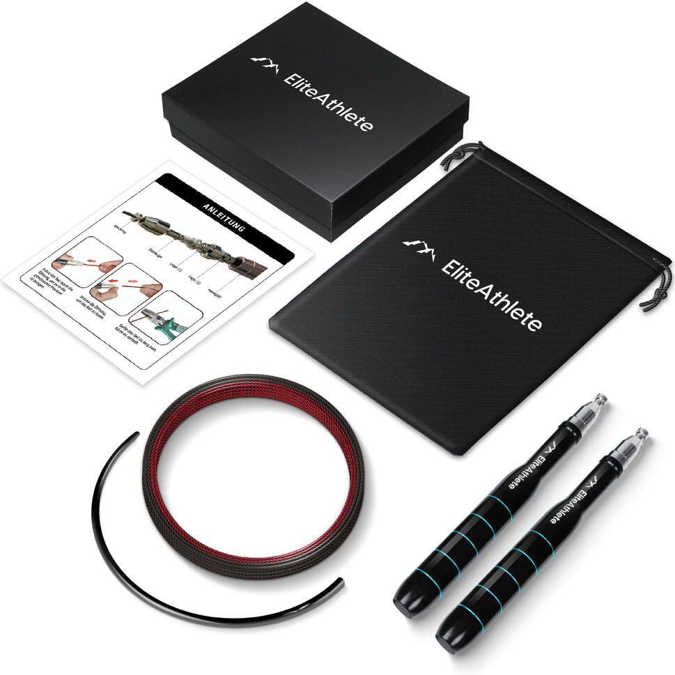 ELITE ATHLETE EliteAthlete® Springtouw Fitness verstelbaar - Jump Rope ...