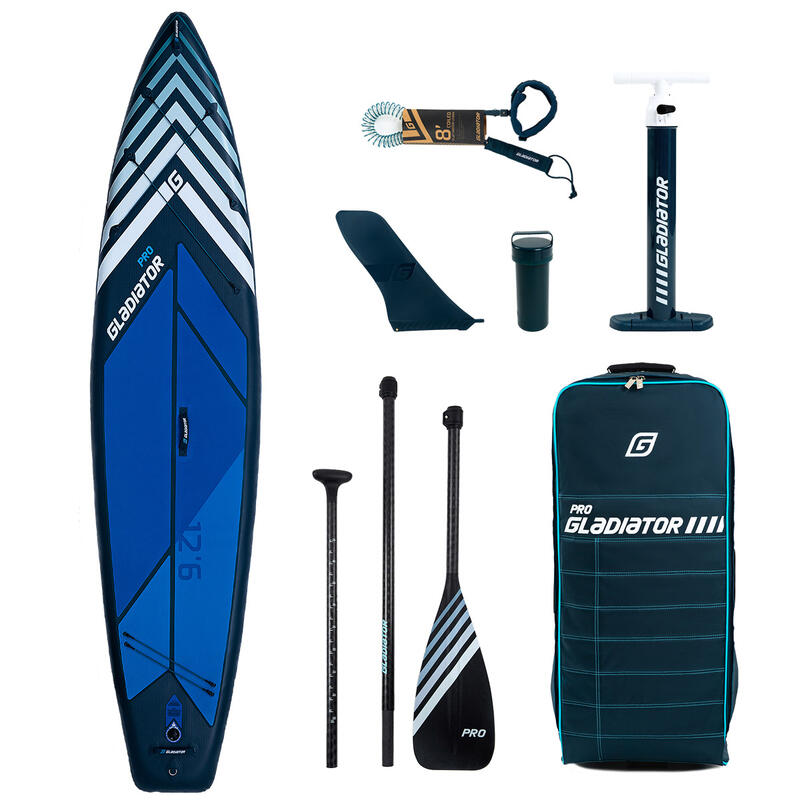 SUP Gladiator Pro 12'6" Touring Wide Planche gonflable GLADIATOR ...