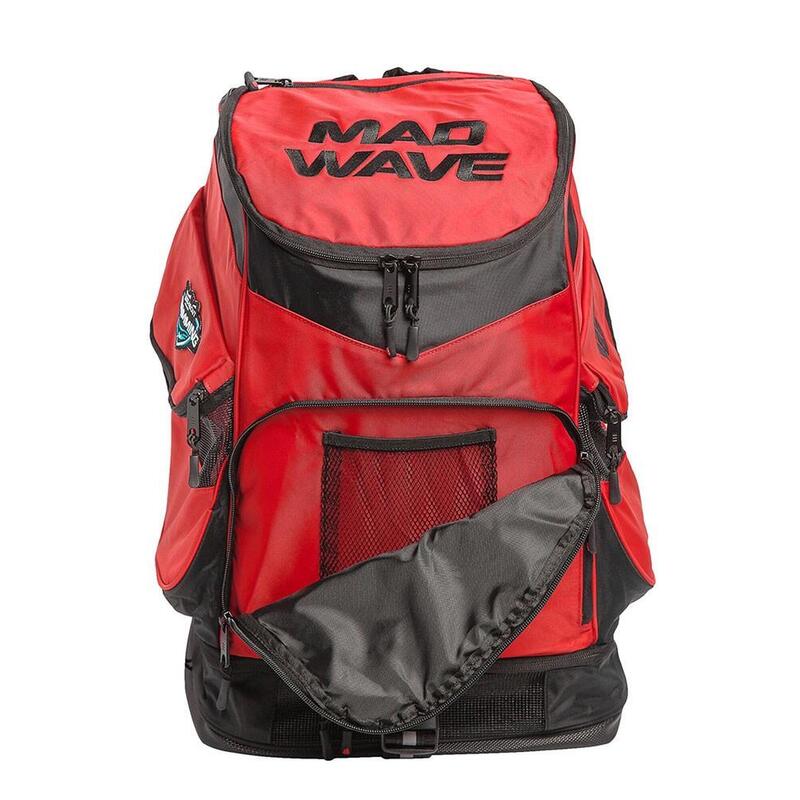 Mochila para natação MAD TEAM Vermelho 40L MAD WAVE - Decathlon