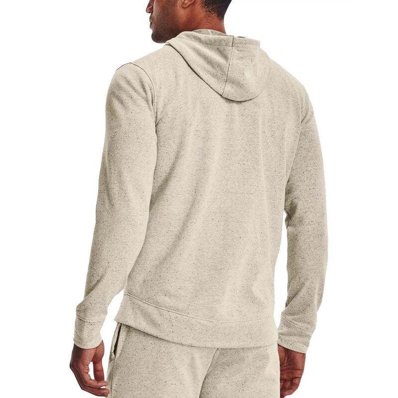 UNDER ARMOUR - Pulover cu gluga UA Rival Try Athlc Dep FZ HD - nisip ...