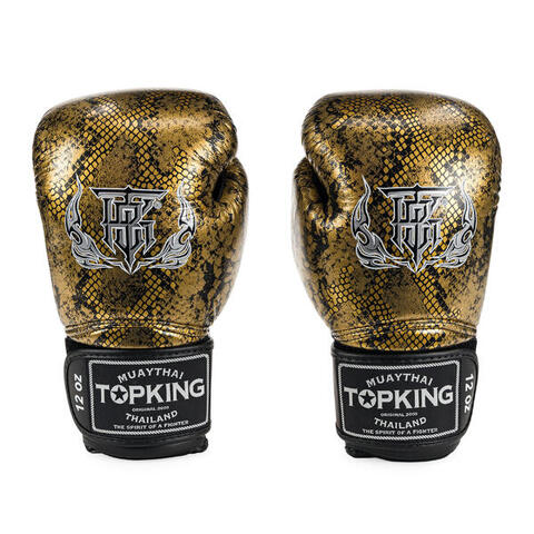 Top King Muay Thai Super Star Air Snake bokszkesztyűk TOP KING - Decathlon