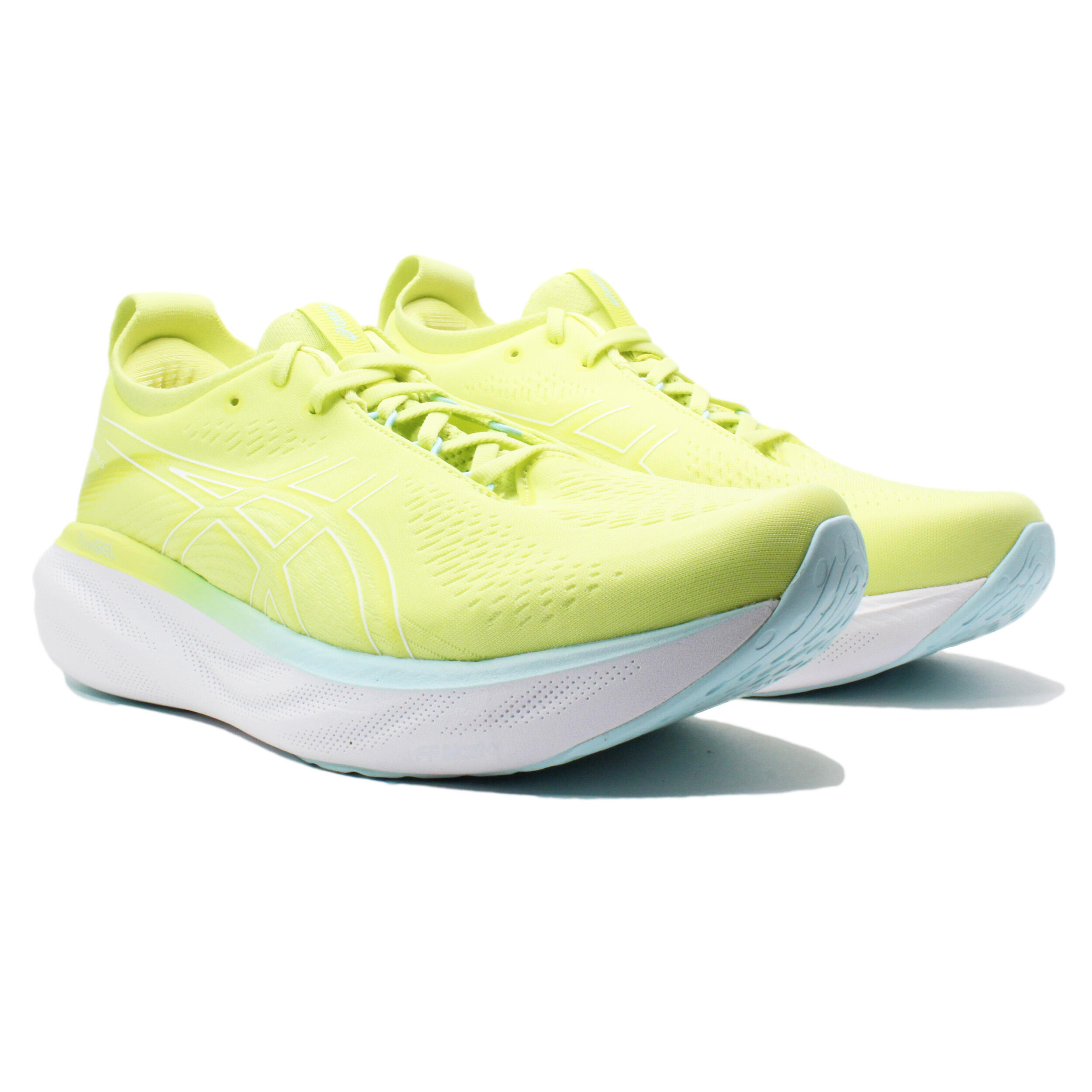 Asics Gel-Nimbus 25 Mens Yellow Running Shoes ASICS | Decathlon