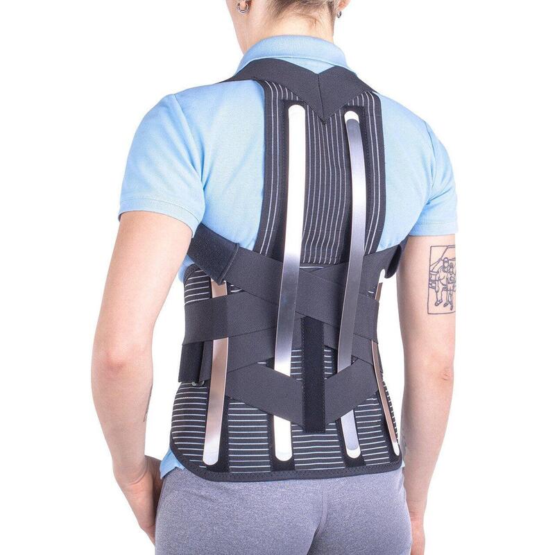 TRIAMED - Corset toraco lombo sacral, Triamed, Tls Fix, Negru | Decathlon